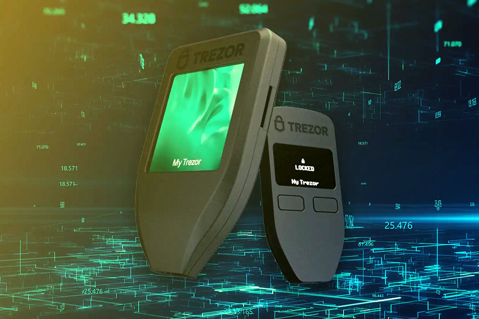 加密硬件钱包：TREZOR Model T - 印度支付ATPAY-专注印度支付业务